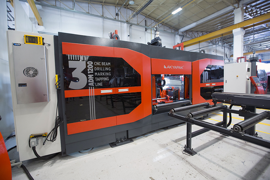3 ADM 10 Eksen Üç Spindle CNC Delik Delme Hattı - Sezginmak Makina